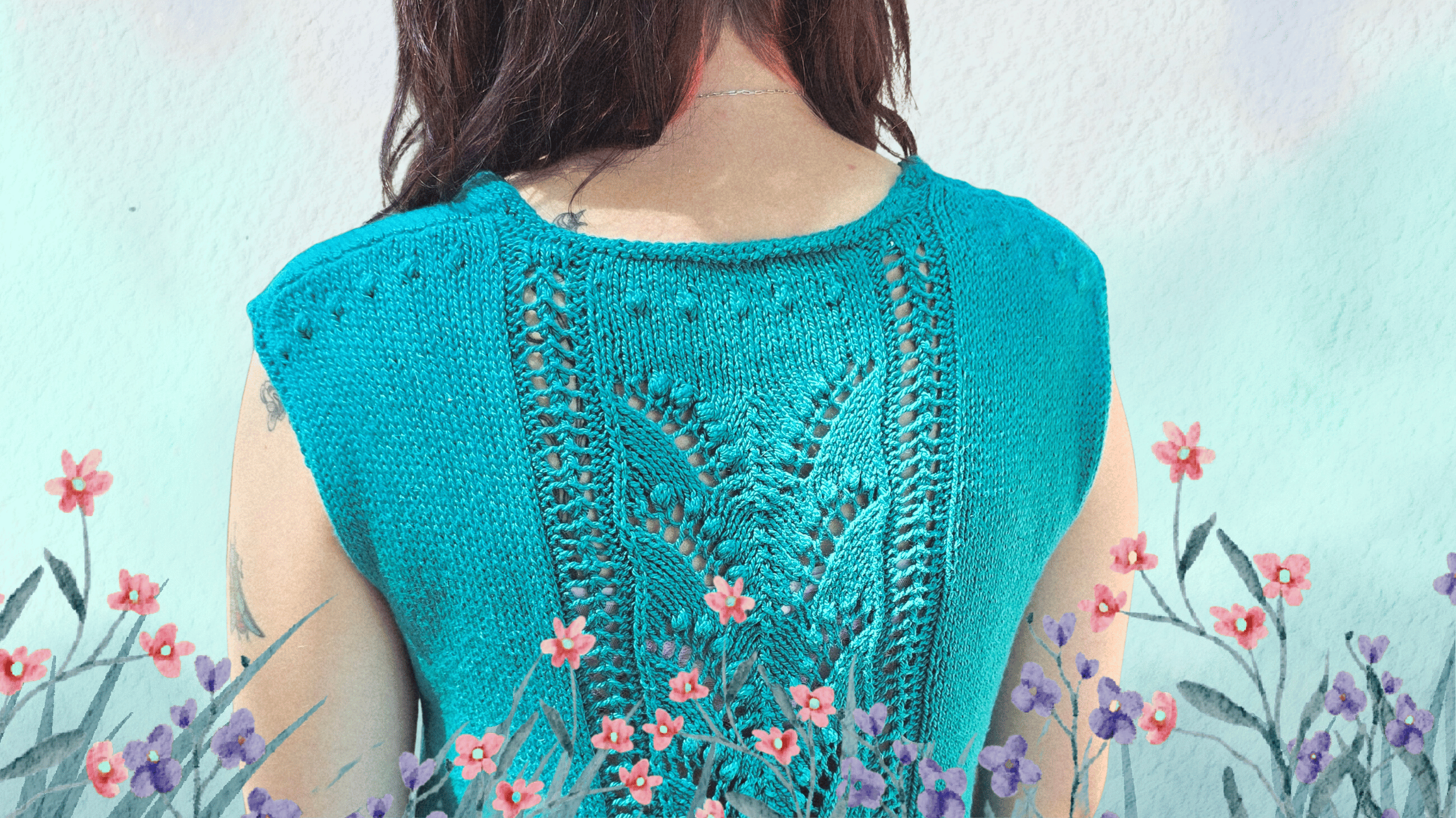 Adjusting Modified Drop Shoulder Construction – Sweet Meadow Knits
